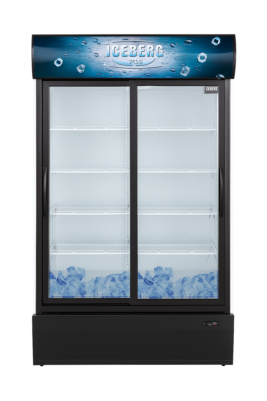 Iceberg Pro Double Door 28.3 CU Chiller - ELFCL112AS – GMAR HOME FURNISHERS