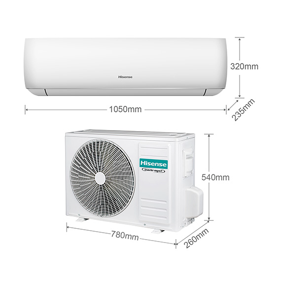 HISENSE AIR CONDITIONING SPLIT INVERTER UNITS – GMAR HOME FURNISHERS